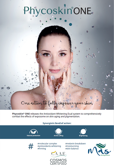 CAAE concede el certificado COSMOS de cosmética a Phycoskin ONE, de ...