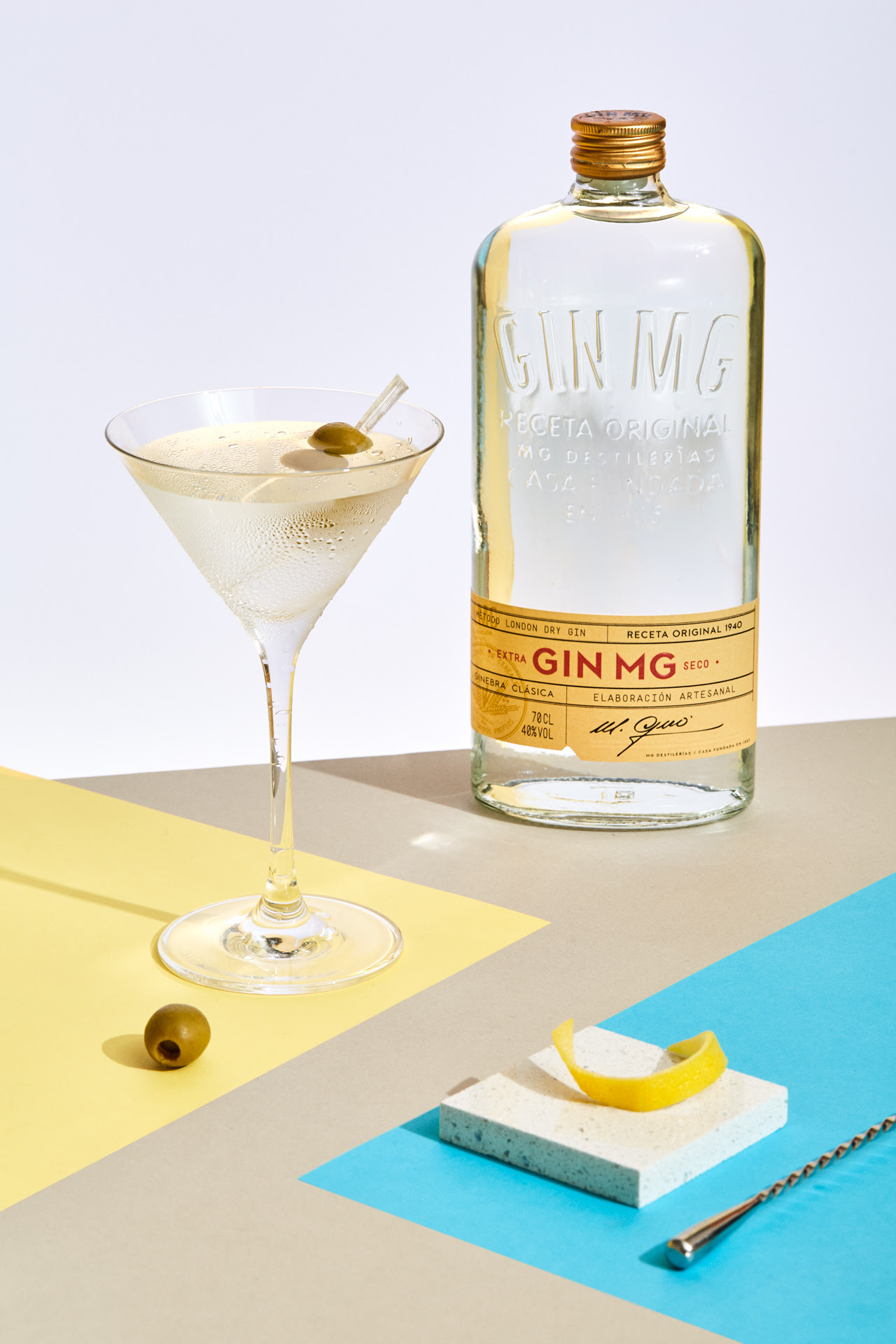 Gin MG deleita tu paladar con el cóctel más conocido del mundo, Dry Martini