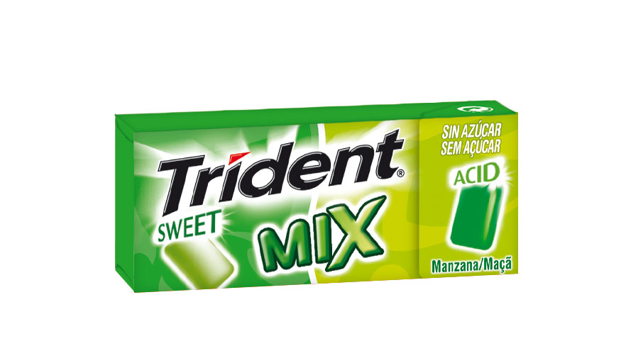 El nuevo Trident MIX combina grageas dulces y ácidas en el mismo paquete