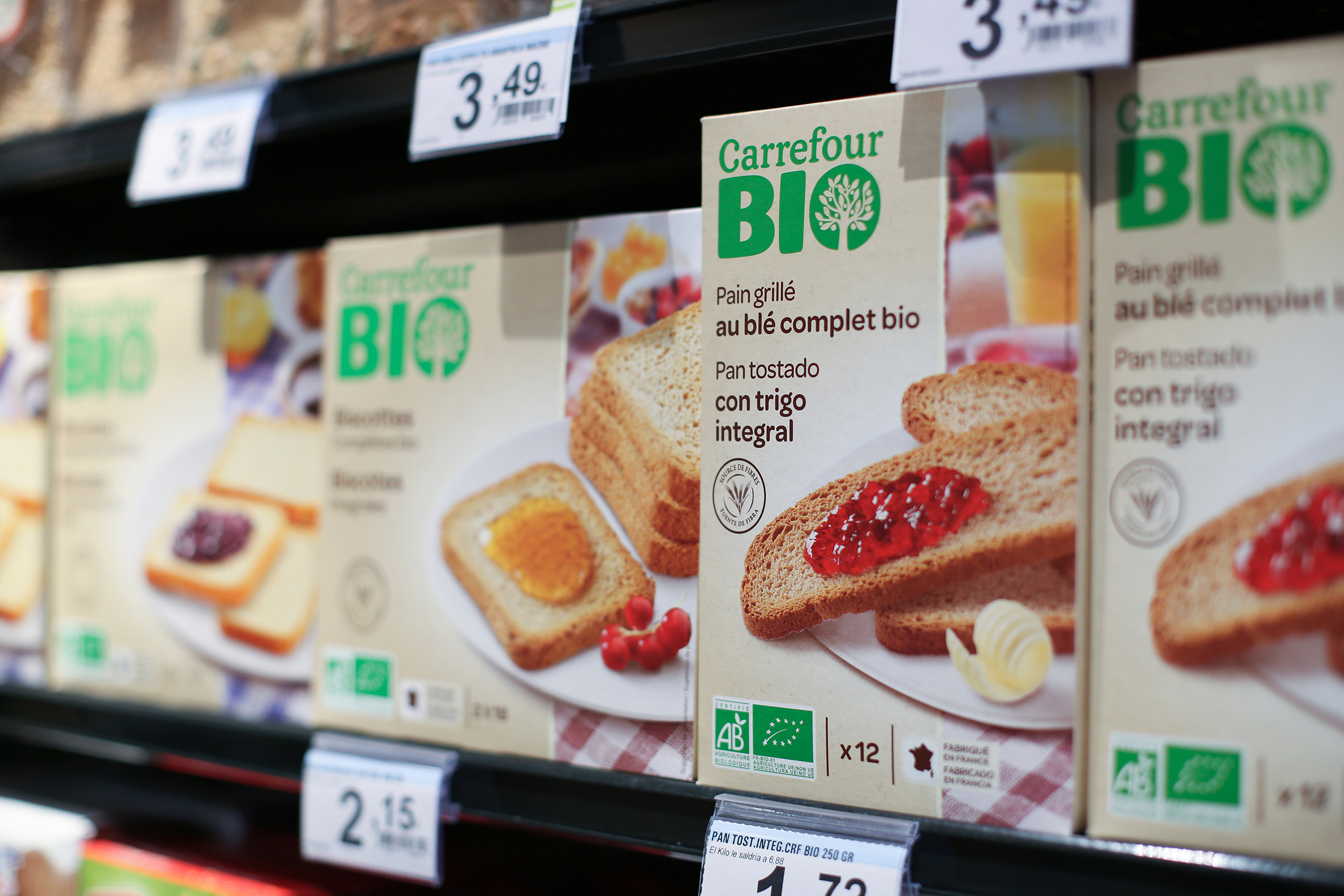 Carrefour presenta su nueva tienda 'bio'