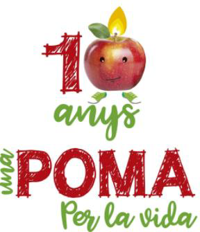 La campaña "Una poma per la vida" celebra su décimo aniversario