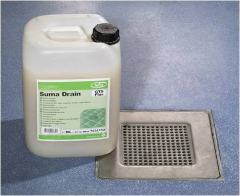 Suma Drain GTS, el producto limpiador con formulación biológica de Diversey