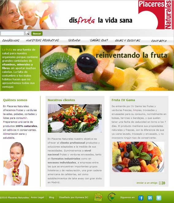 Placeres Naturales estrena nueva página web para el sector Horeca